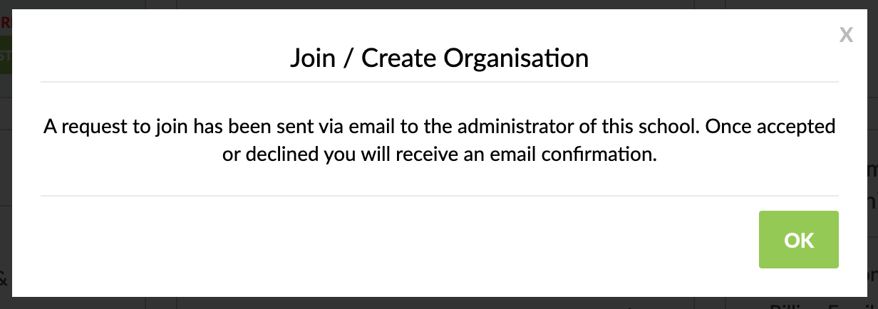 How do I join an organisation from the manage account area? – Out of ...